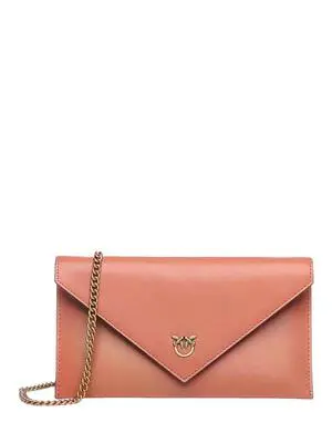 Pinko Flap Clutch - Orange