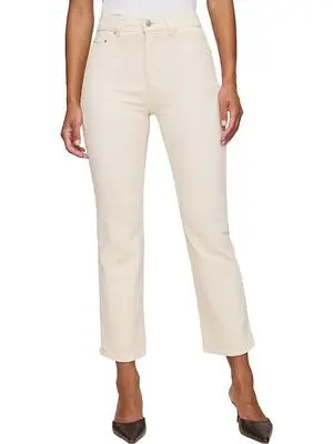 DL1961 Patti High-rise Straight Jeans - Manilla