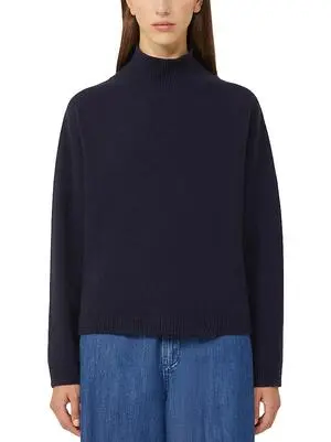 MAX MARA Matteo Wool & Cashmere Mock Neck Sweater