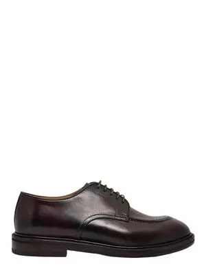 HENDERSON BARACCO Stitched Derby Shoes - Brown