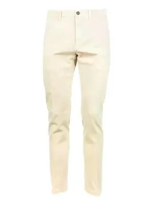 SIVIGLIA Belt Loops-detail Trousers - Neutrals