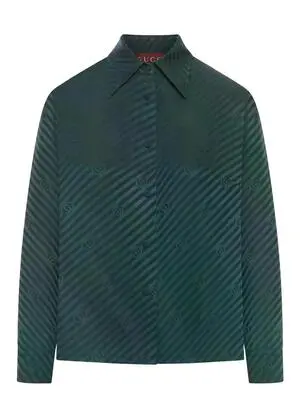 Gucci Striped Shirt - Green
