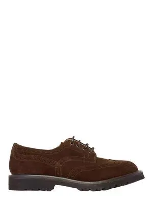 TRICKER'S Brogue Lace-up Shoes - Brown