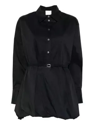 Sú Belted Shirt - Black