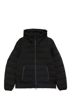 Emporio Armani All-over-logo Jacket - Black