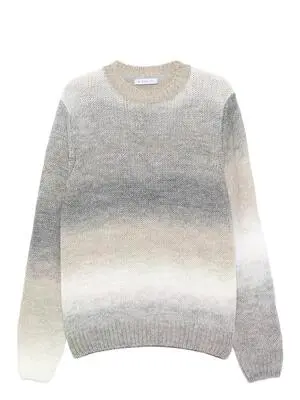 MANUEL RITZ Ombré-effect Sweater - Grey