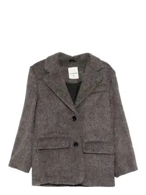 ULI SCHNEIDER Flap-pocket Blazer - Grey