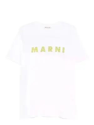 Marni Logo-print T-shirt - White