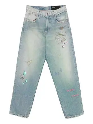 PALY Hollywood Straight-leg Jeans - Blue
