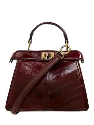 Fendi Peekaboo Iseeu Petite Tote Bag - Red