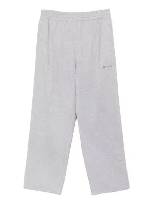 Gucci Side-stripe Cotton Pants - Grey