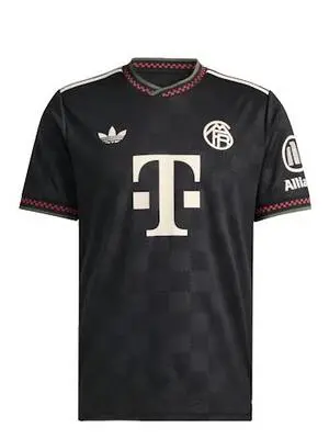 Adidas Fc Bayern 25/26 Third Jersey - Black Halo Ivory