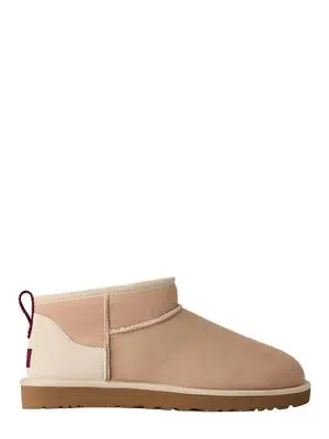 UGG Classic Ultra Mini Boots - Driftwood/biking Red