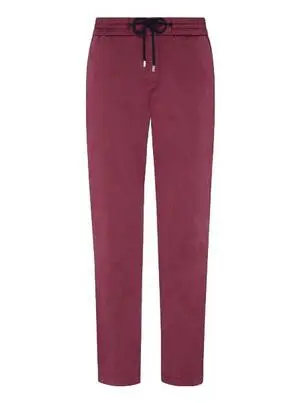 Vilebrequin Elastic Waist Tencel Satin Pants - Red