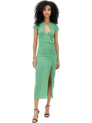 VIX PAULA HERMANNY ViX Paula Hermanny Solid Anaya Midi Dress