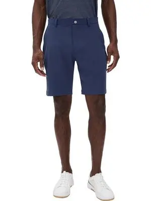 REDVANLY Varick Pull-on Shorts - Midnight Navy