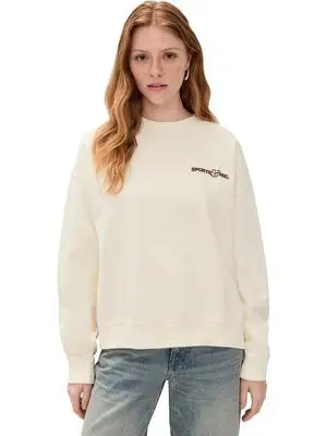 STATE & LAKE Sports & Rec Fleece Sweatshirt - Ivory