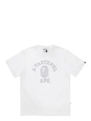 A BATHING APE X Jjjjound College Short-sleeve T-shirt - White