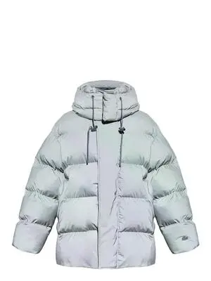 Lacoste Hooded Padded Jacket - Grey