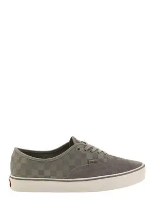 VANS Authentic Lite Checkerboard Sneakers - Grey/wild Dove