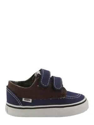 VANS Brigata V Leather Sneakers - Blue/estate/potting Soil