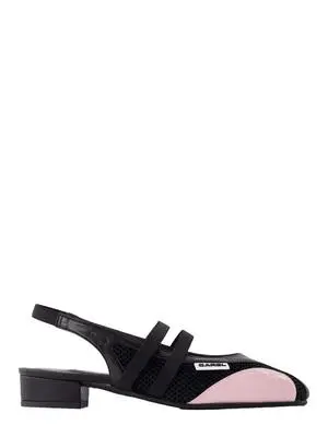 CAREL X Maitrepierre Slingback Mesh Pumps