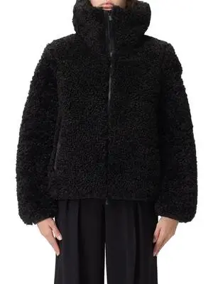 SAVE THE DUCK Fur Coat - Black