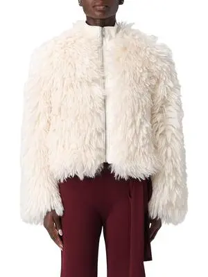 Apparis Fur Coat - White