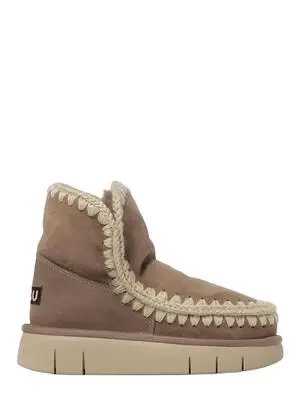 Mou Ankle Boots Beige