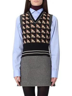 Valentino Garavani Printed Waistcoat - Black