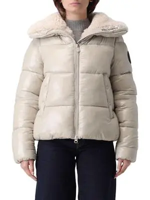 SAVE THE DUCK Padded Jacket Beige