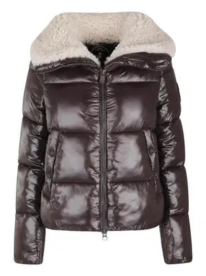 SAVE THE DUCK Padded Jacket Brown