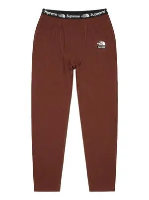 Supreme X The North Face Base Layer Pant - Brown