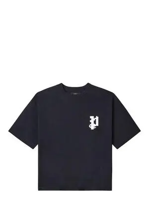 PURPLE BRAND Hwt Textured Jersey Short-sleeve Tee - Black