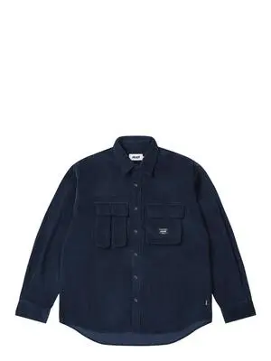 PALACE Double Pocket Cord Overshirt - Blue