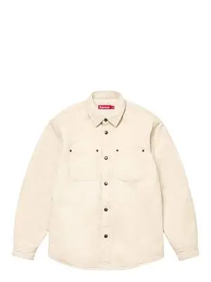 SUPREME Faux Shearling Lined Work Shirt