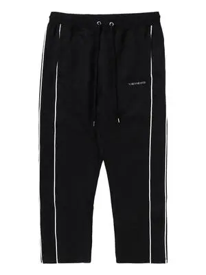 A BATHING APE Line Camo Jacquard Relaxed Fit Track Sweatpants - Black