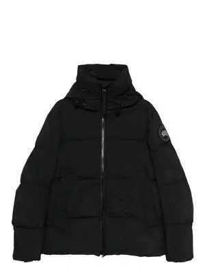 Canada Goose Crofton Puffer Matte Coat - Black