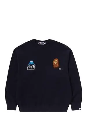 A BATHING APE BAPE Souvenir Crewneck