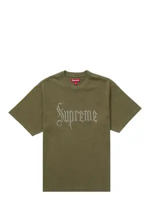 Supreme Rhinestone Embellished Top - Green