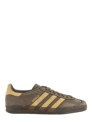 Adidas Gazelle Indoor Suede Trainers - Cargo Brown Golden B