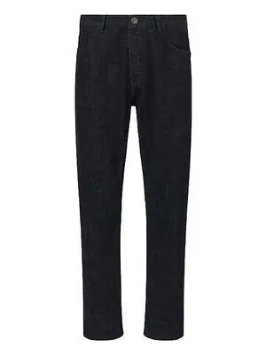 Boggi Milano Selvedge Straight-leg Denim Jeans - Dark Blue