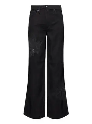 Rag & Bone Sofie High-rise Wide-leg Jeans - Blrie