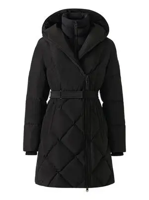 Mackage Ayumi 2-in-1 Long Down Coat - Black