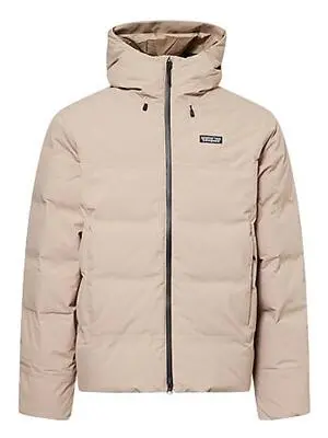 Patagonia Jackson Glacier Hooded Shell-down Jacket - Seabird Grey