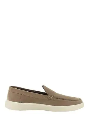 Boggi Milano Stratus Suede Loafers - Beige
