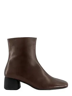 VAGABOND SHOEMAKERS Livia Leather Ankle Boots - Chocolate Leather