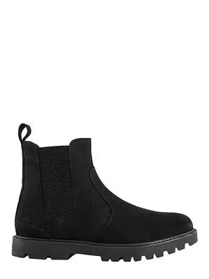 Toms Griffin Leather Chelsea Boots - Black