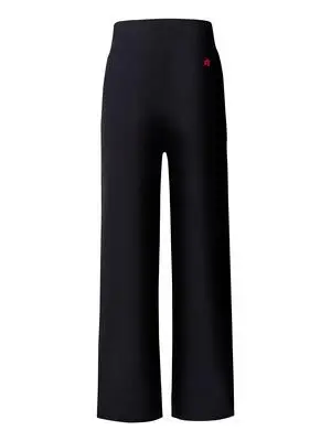 Perfect Moment Chalet Merino Wool Knitted Pant - Black