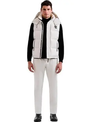 Rudsak Quilted Down Puffer Vest - White